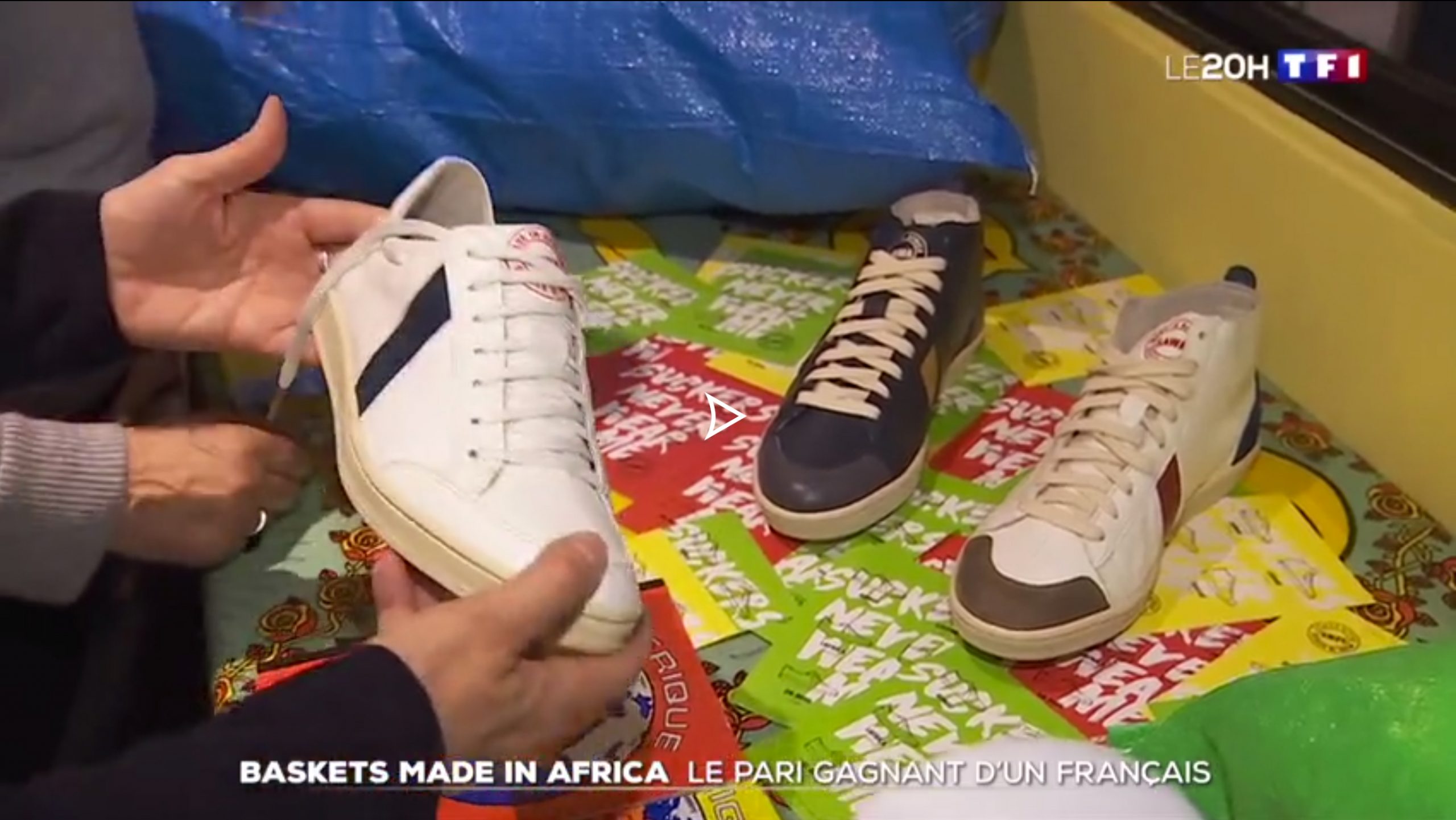 Baskets made in Africa : le pari gagnant d'un Français - Harmony ...
